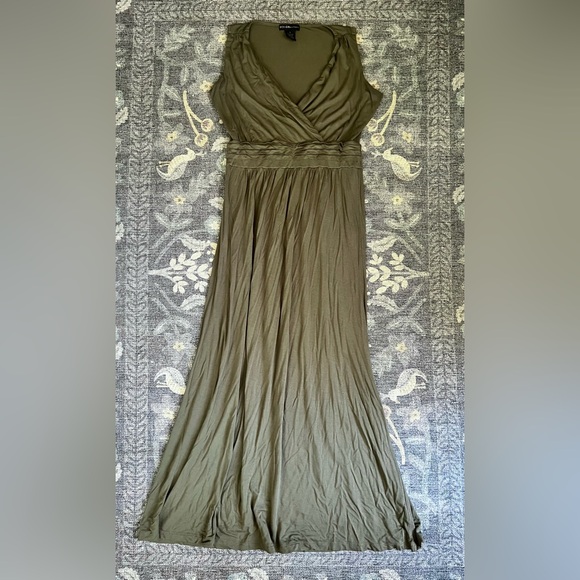 Design History | Dresses | Design History Army Moss Green Wrap Bodice ...